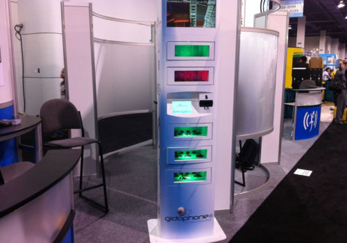 GidoPhone Inductive Charging Tower Kiosk, Your Mobile Device Station ...